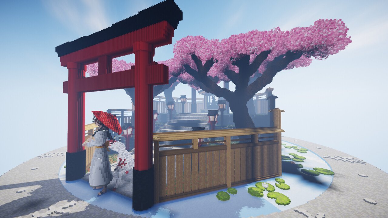 Passing Through Spring Minecraft Map