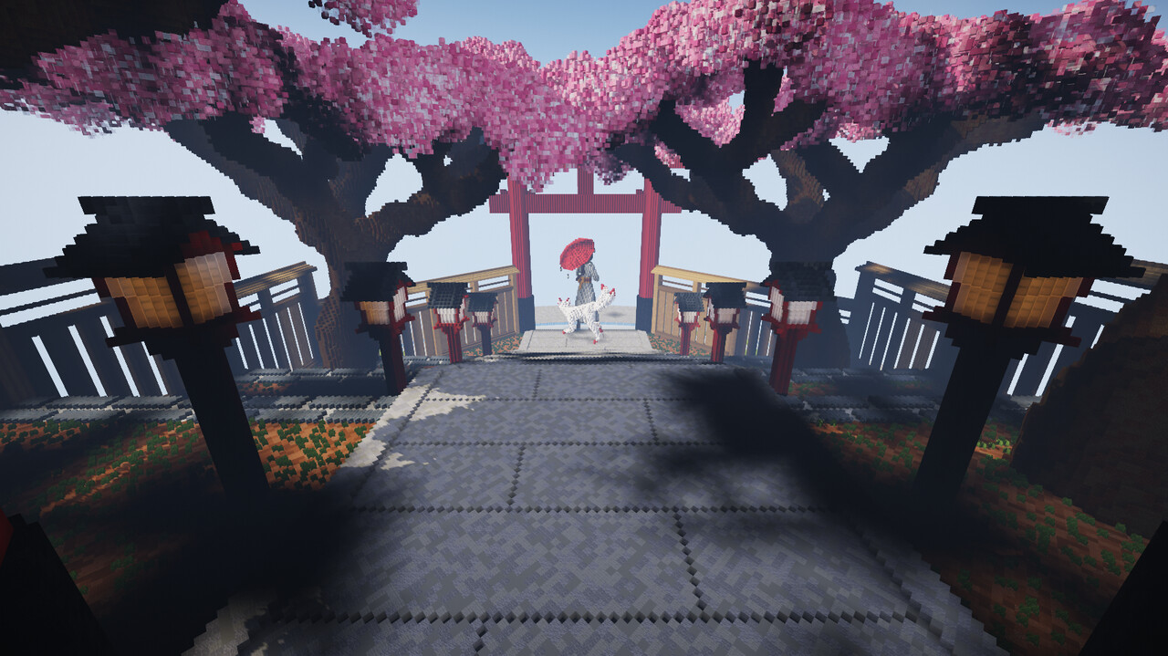 Passing Through Spring Minecraft Map