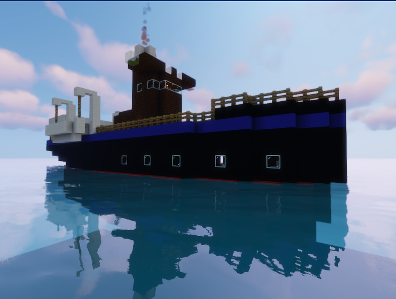 S.S. Bellerophon (Steam-powered Tugboat) Minecraft Map