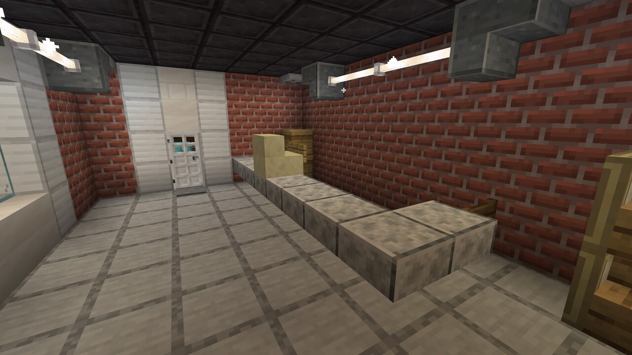 Fallout 4 Red Rocket re-fuelling station. Minecraft Map