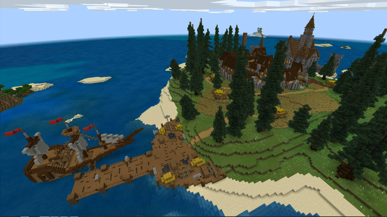 Crimson Castle Minecraft Map