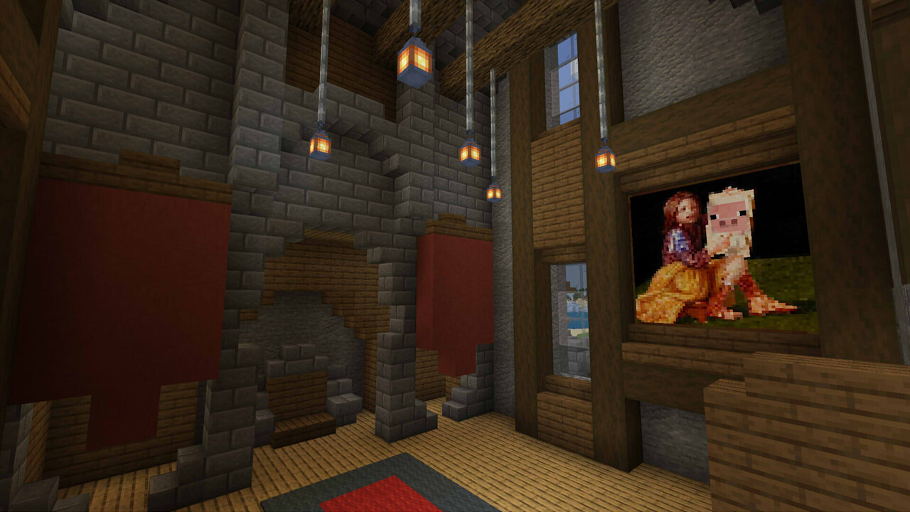 Crimson Castle Minecraft Map