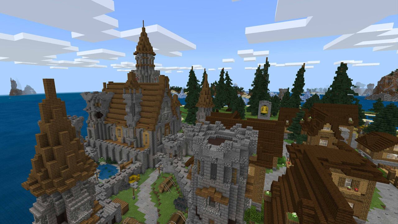 Crimson Castle Minecraft Map