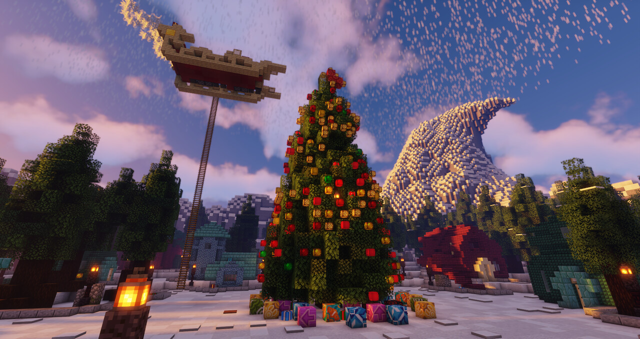 Grinch Simulator Map: Whoville! Minecraft Map