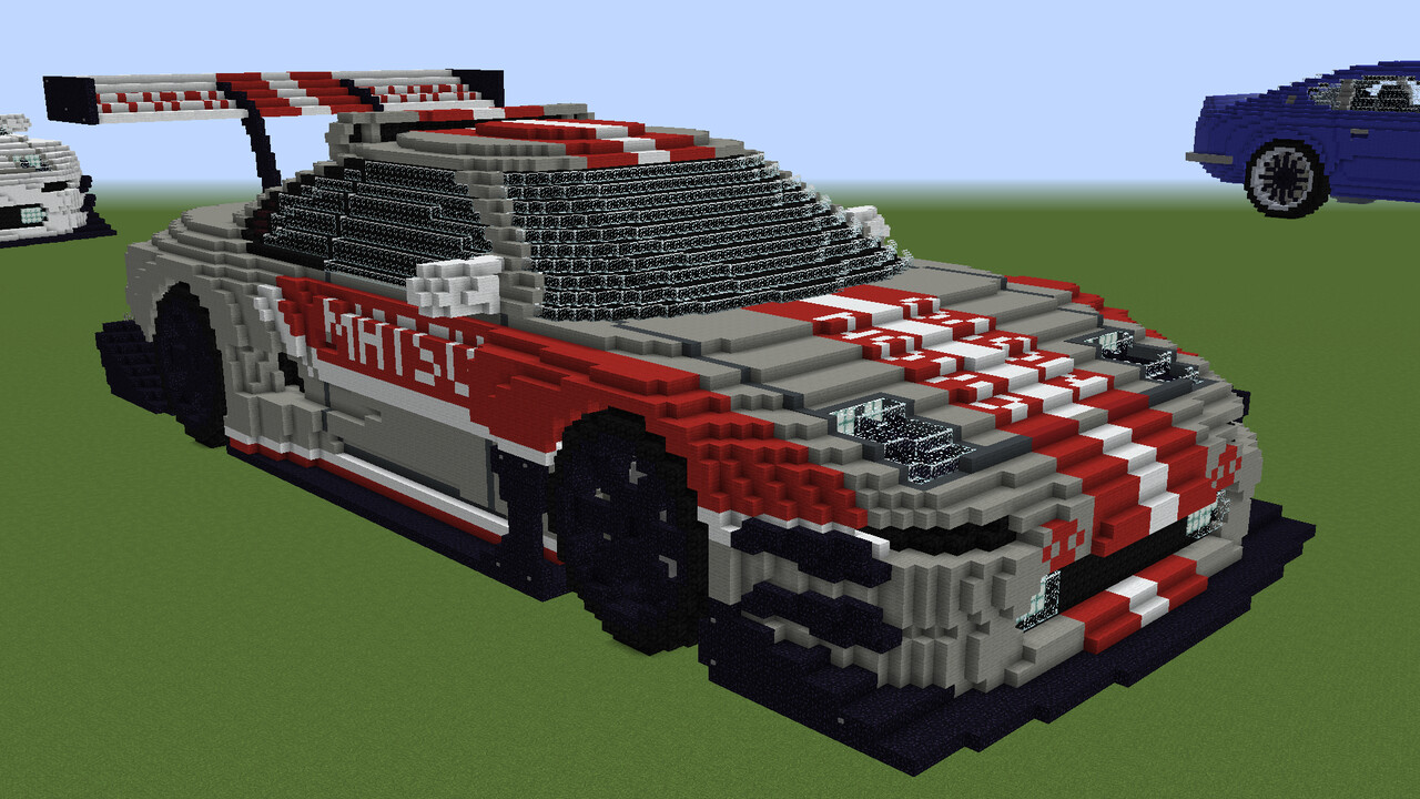 Kaiju Monsters (Japanese custom car pack) Minecraft Map