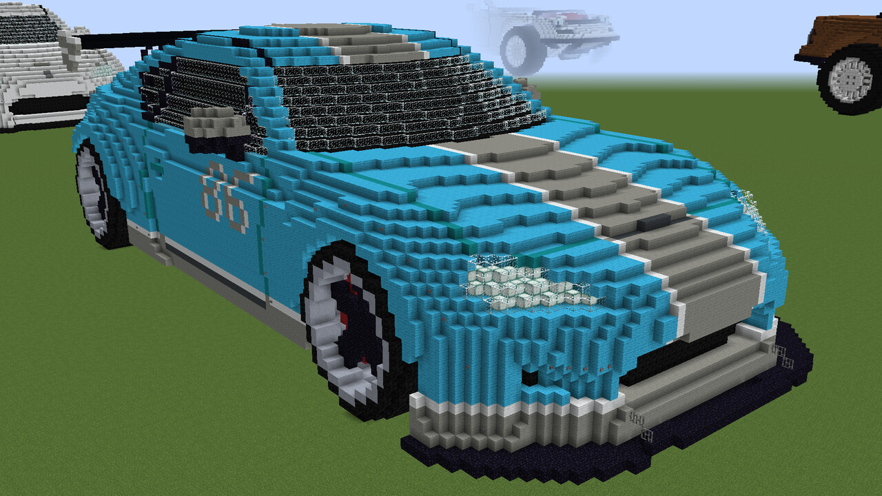 Kaiju Monsters (Japanese custom car pack) Minecraft Map