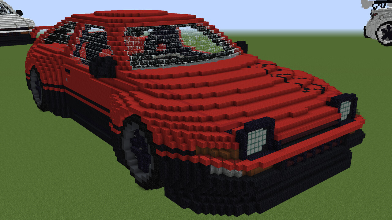 Kaiju Monsters (Japanese custom car pack) Minecraft Map