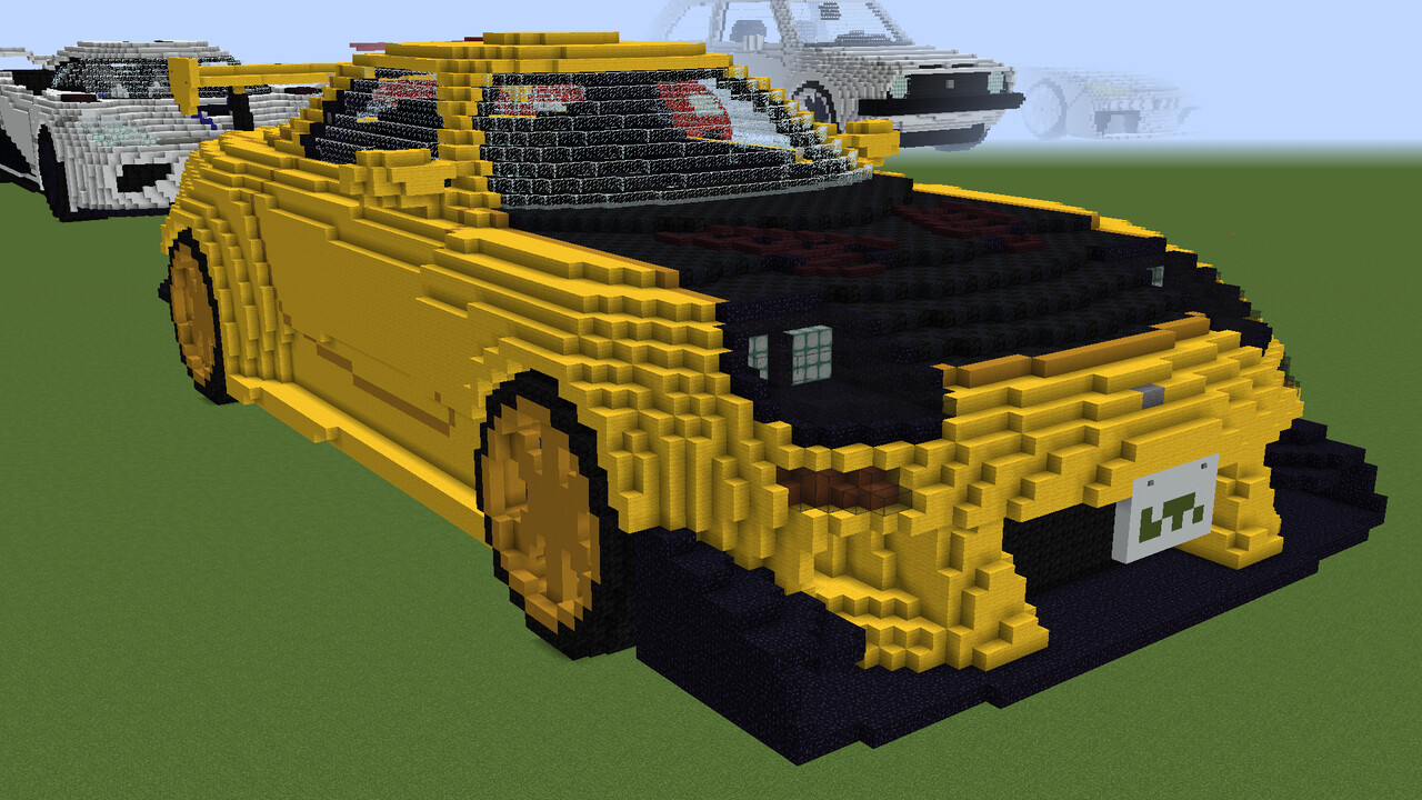 Kaiju Monsters (Japanese custom car pack) Minecraft Map