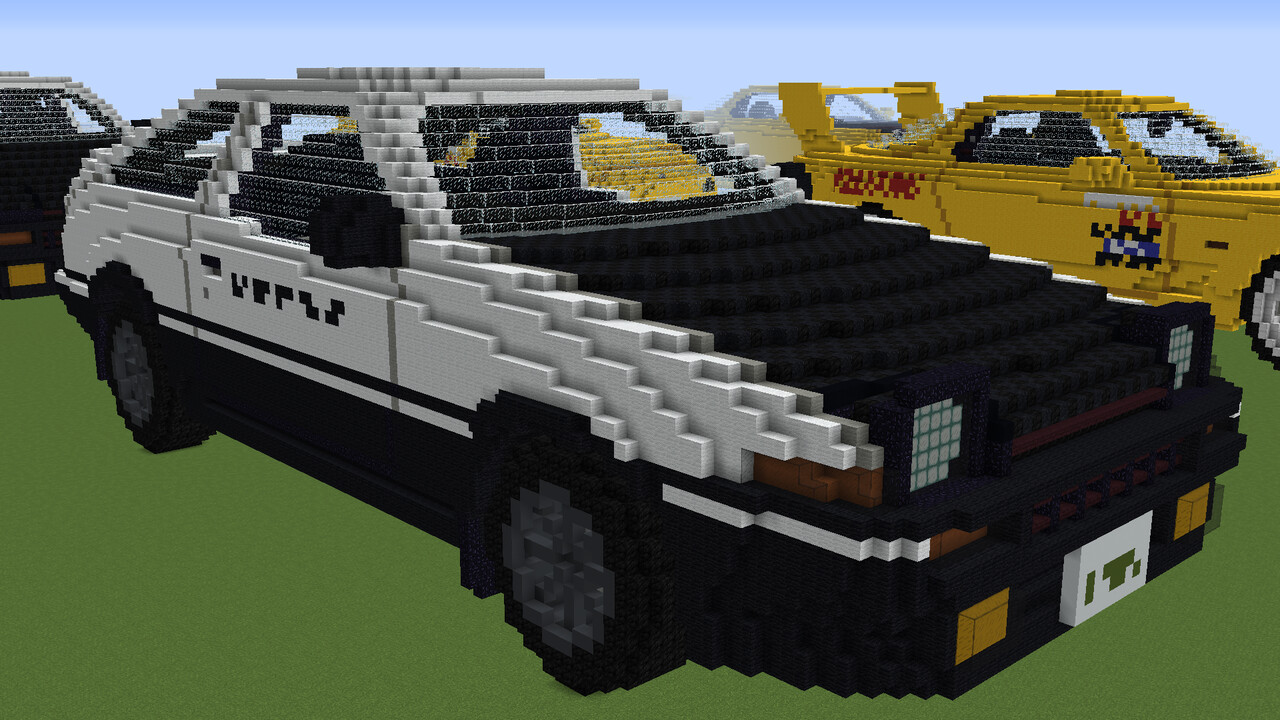 Kaiju Monsters (Japanese custom car pack) Minecraft Map