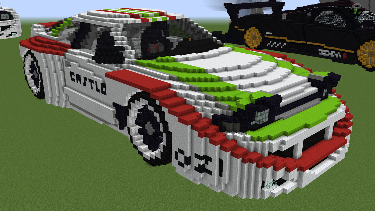 Kaiju Monsters (Japanese custom car pack) Minecraft Map