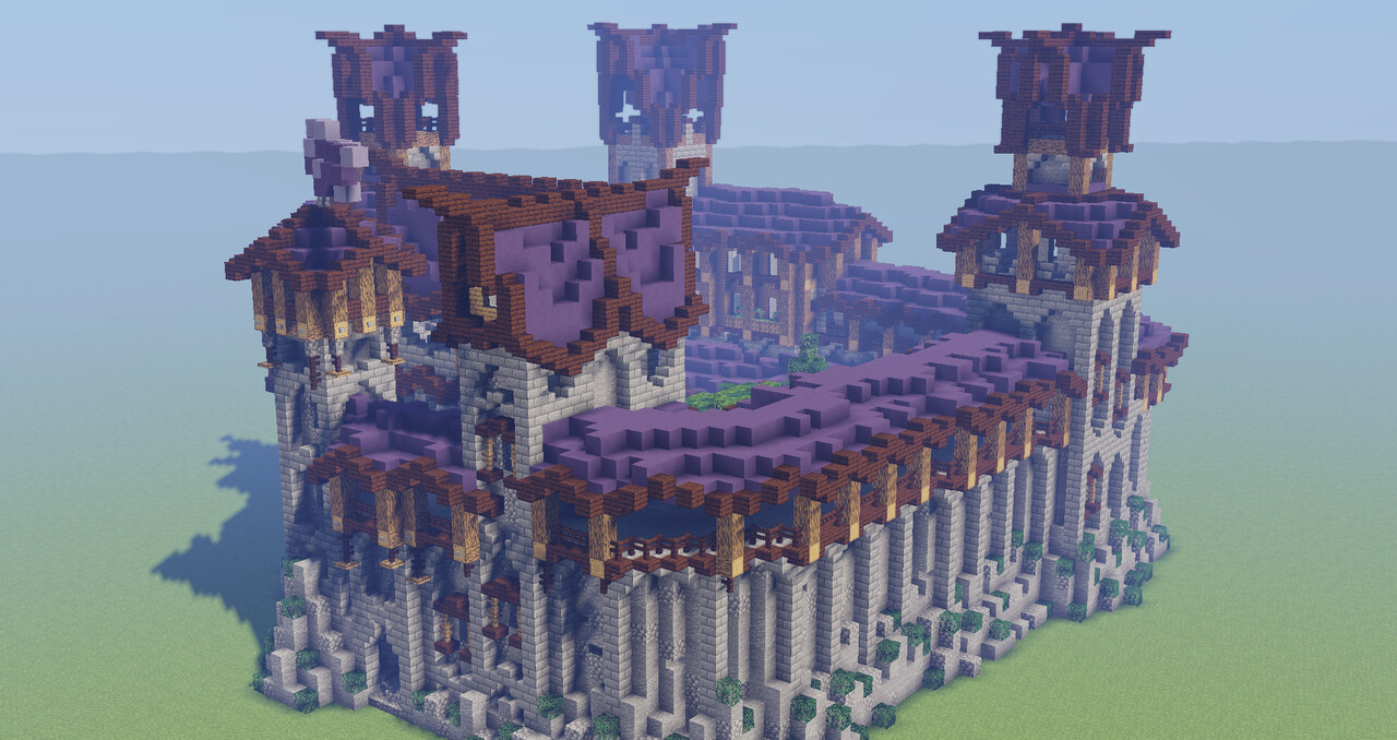Elven fortress Minecraft Map
