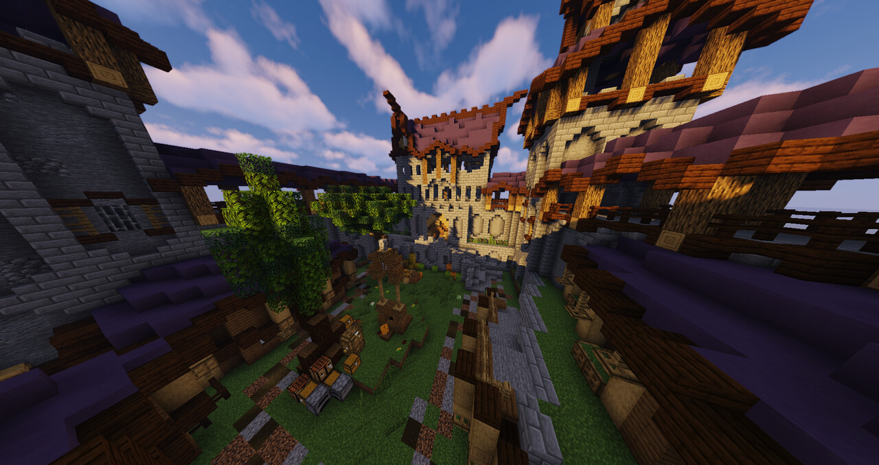 Elven fortress Minecraft Map