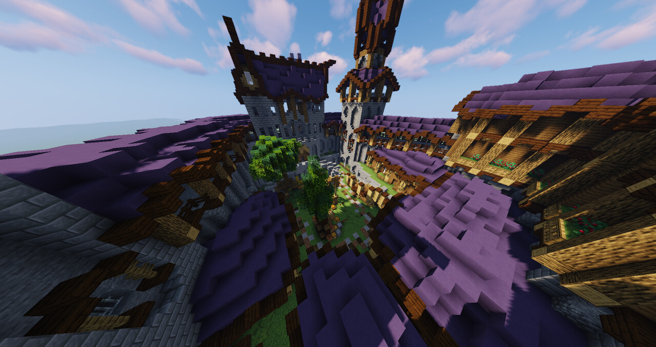 Elven fortress Minecraft Map