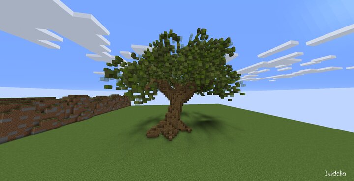 Large Custom Tree Minecraft Map