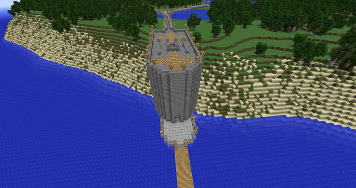Tower on Distant Shore Minecraft Map