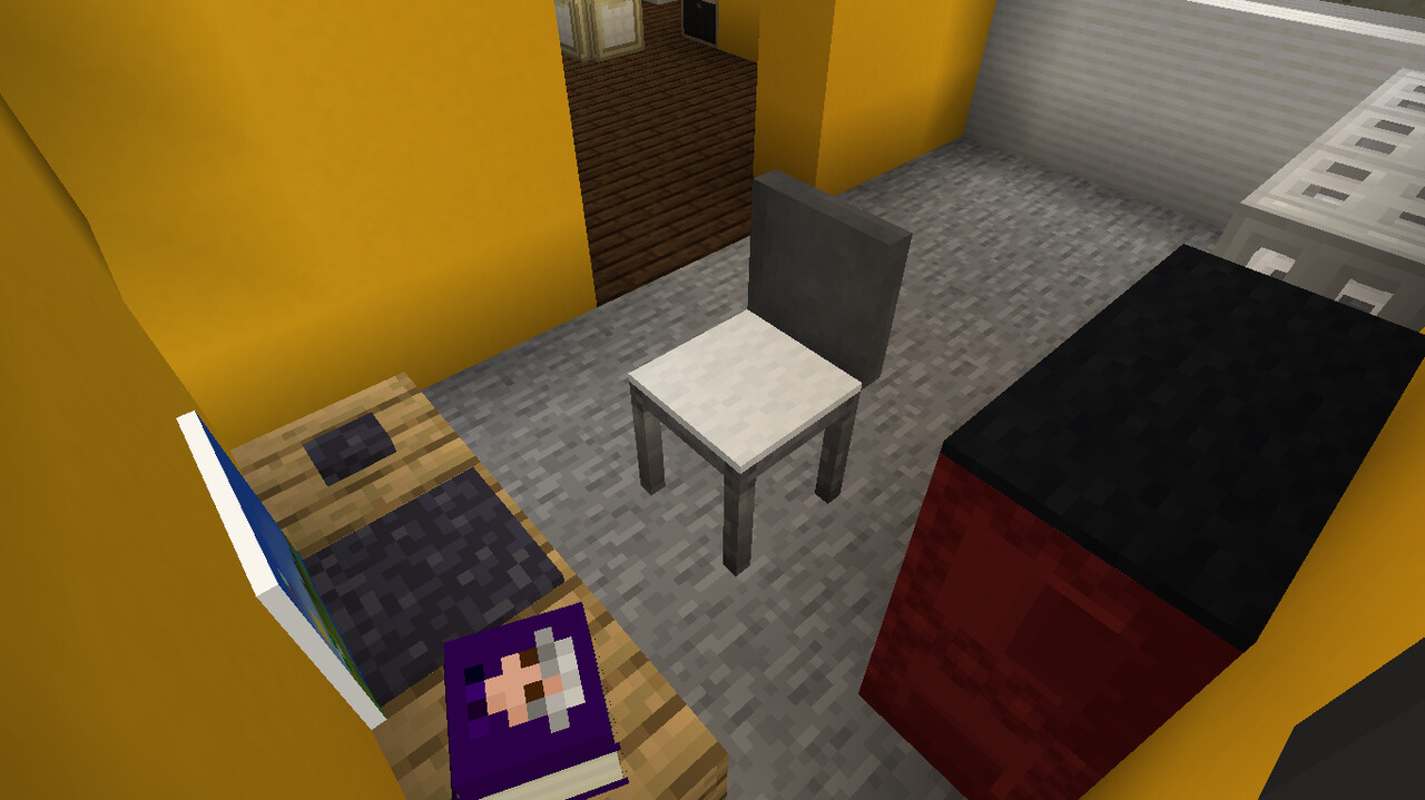 Yellow Suburban House Minecraft Map