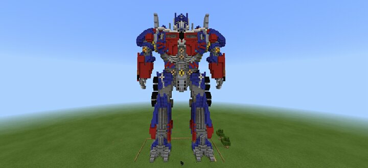 Transformer | OPTIMUS PRIME Minecraft Map