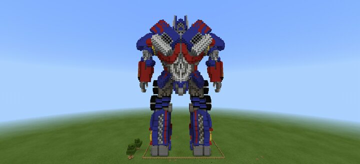 Transformer | OPTIMUS PRIME Minecraft Map