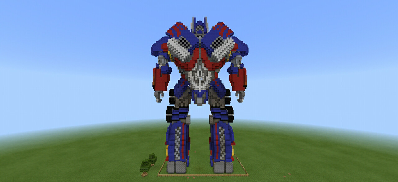 Transformer | OPTIMUS PRIME Minecraft Map