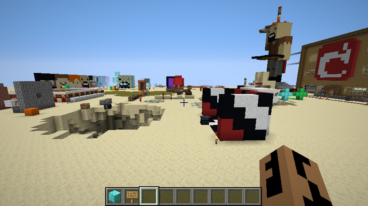 Stunt World Showcase Minecraft Map