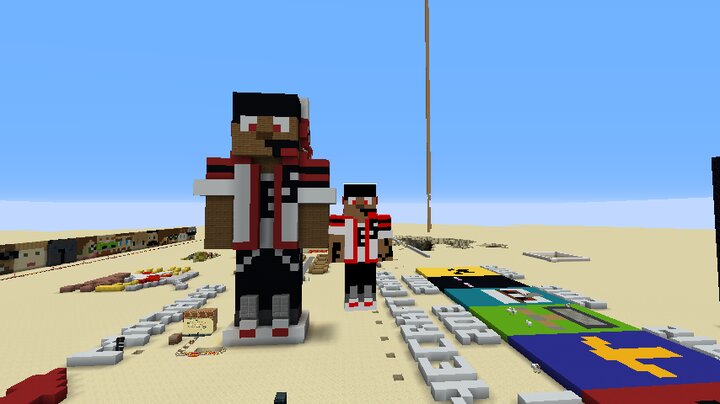 Stunt World Showcase Minecraft Map