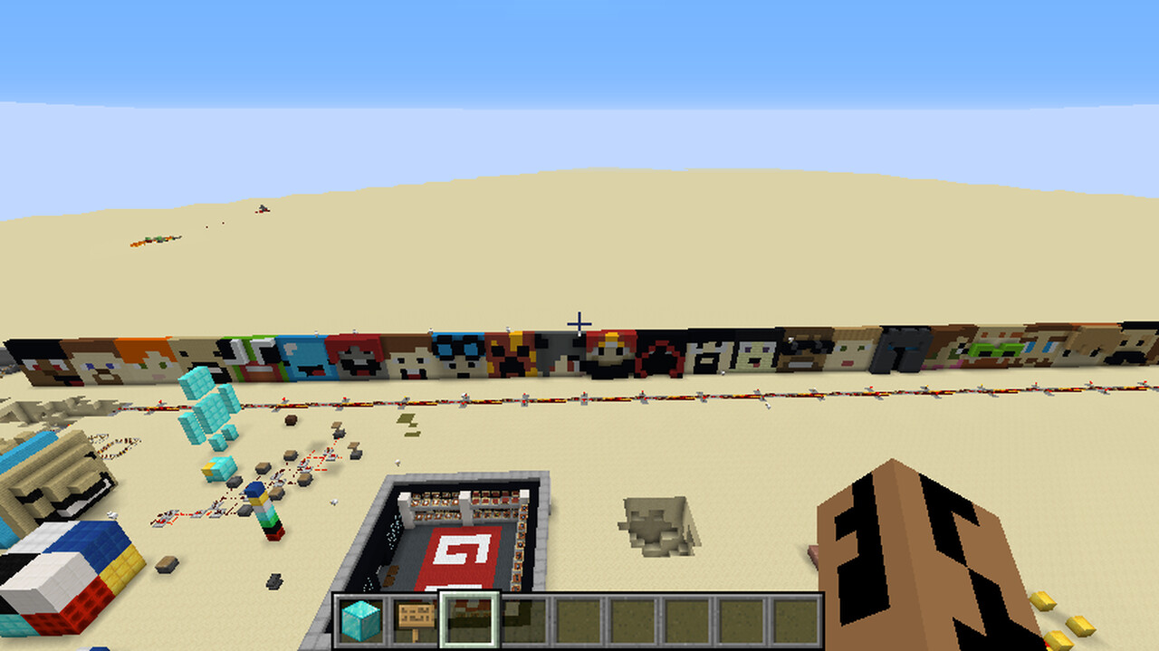 Stunt World Showcase Minecraft Map