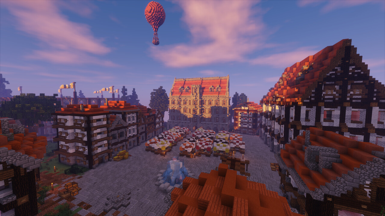 Floating Islands Lobby Minecraft Map