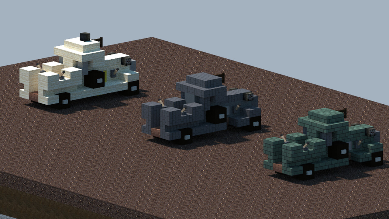 Rolls-Royce Armoured Car WW1 [With Download] Minecraft Map