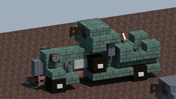 Rolls-Royce Armoured Car WW1 [With Download] Minecraft Map