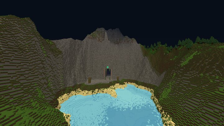Entrance of Arceus Minecraft Map