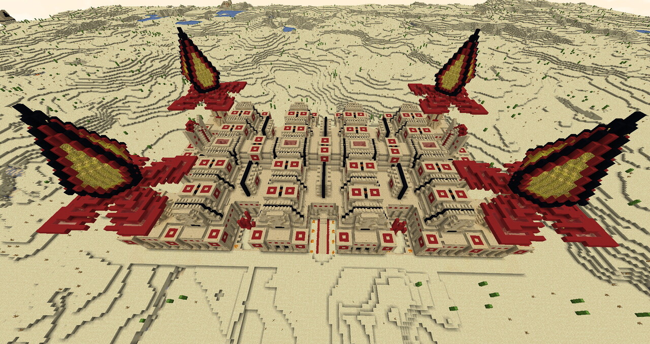 The Burning Desert - The Prison Minecraft Map