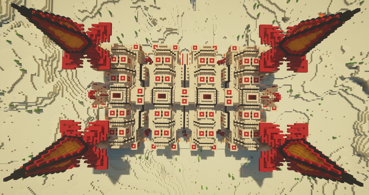 The Burning Desert - The Prison Minecraft Map