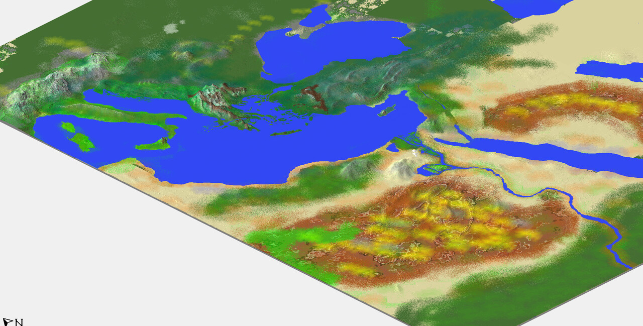 The Middle East Minecraft Map