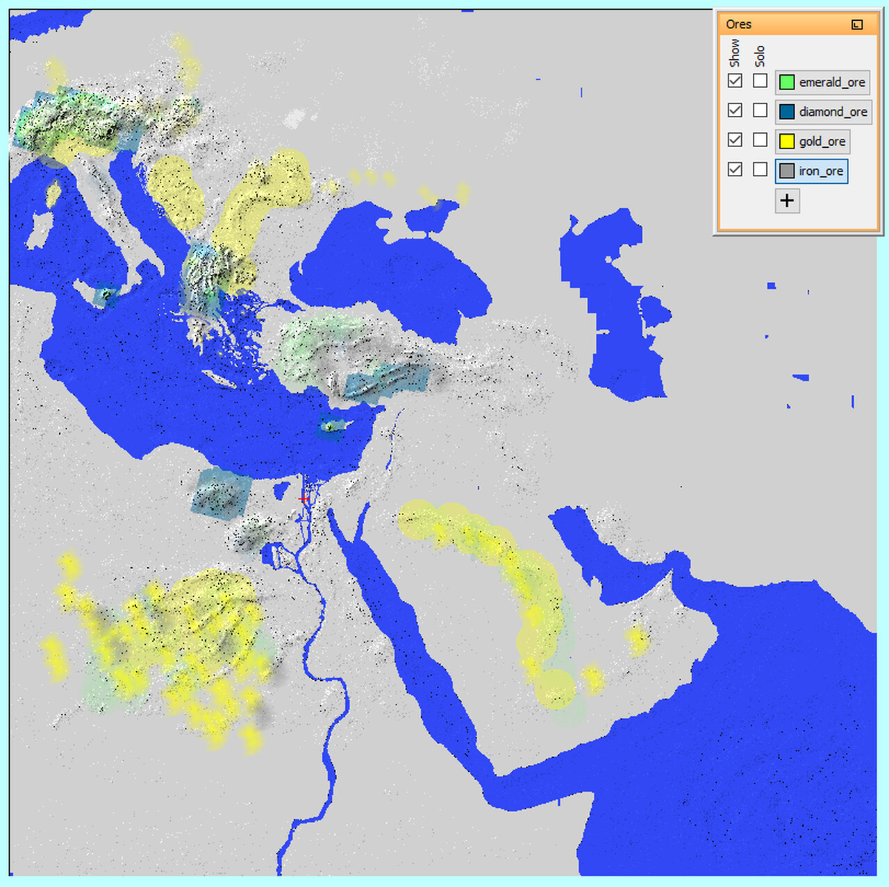 The Middle East Minecraft Map