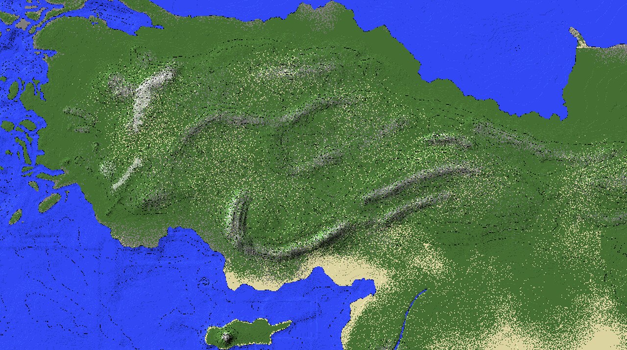 The Middle East Minecraft Map