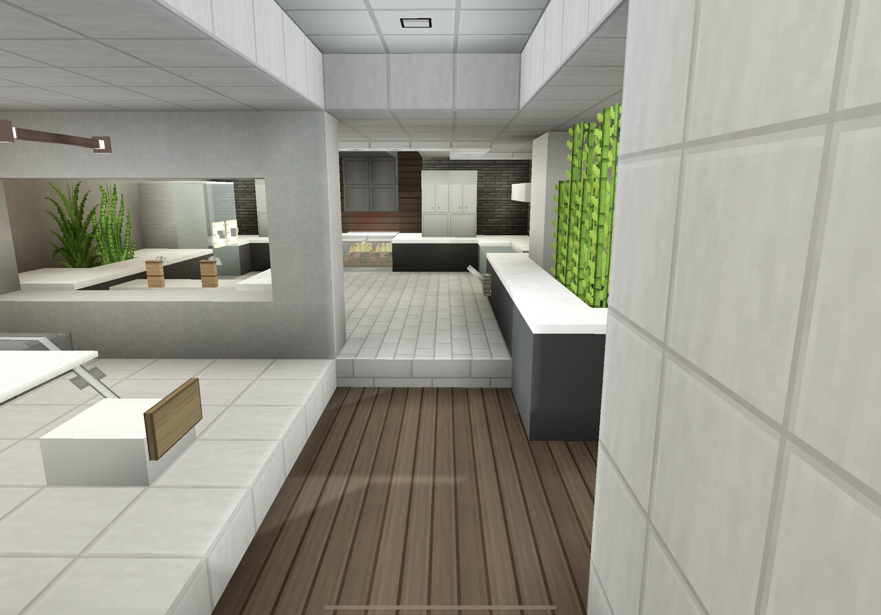 Modern Kitchen Design 3 Minecraft Map