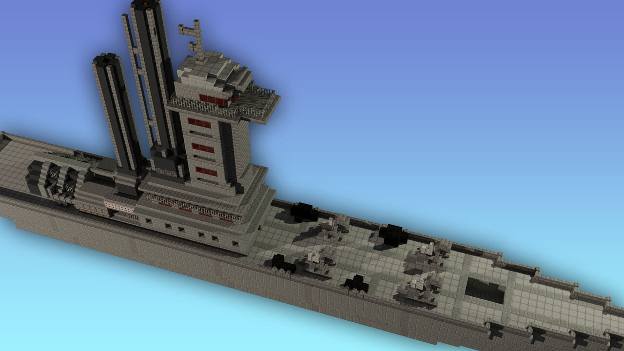 Avatar: Fire nation Warship Minecraft Map