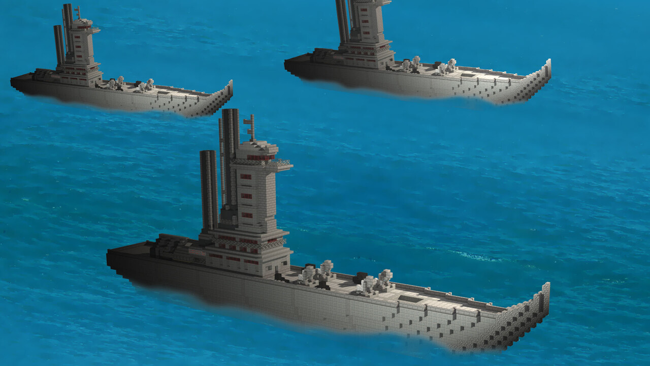 Avatar: Fire nation Warship Minecraft Map