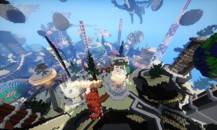 Lobbyspawn Para Network Minecraft Map