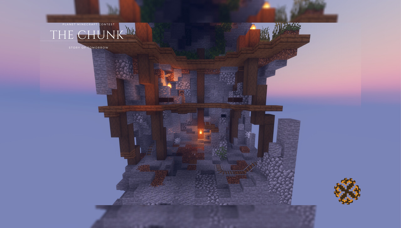 𝐓𝐡𝐞 𝐂𝐡𝐮𝐧𝐤 : Story of Tomorrow - One Chunk Challenge Contest Minecraft Map