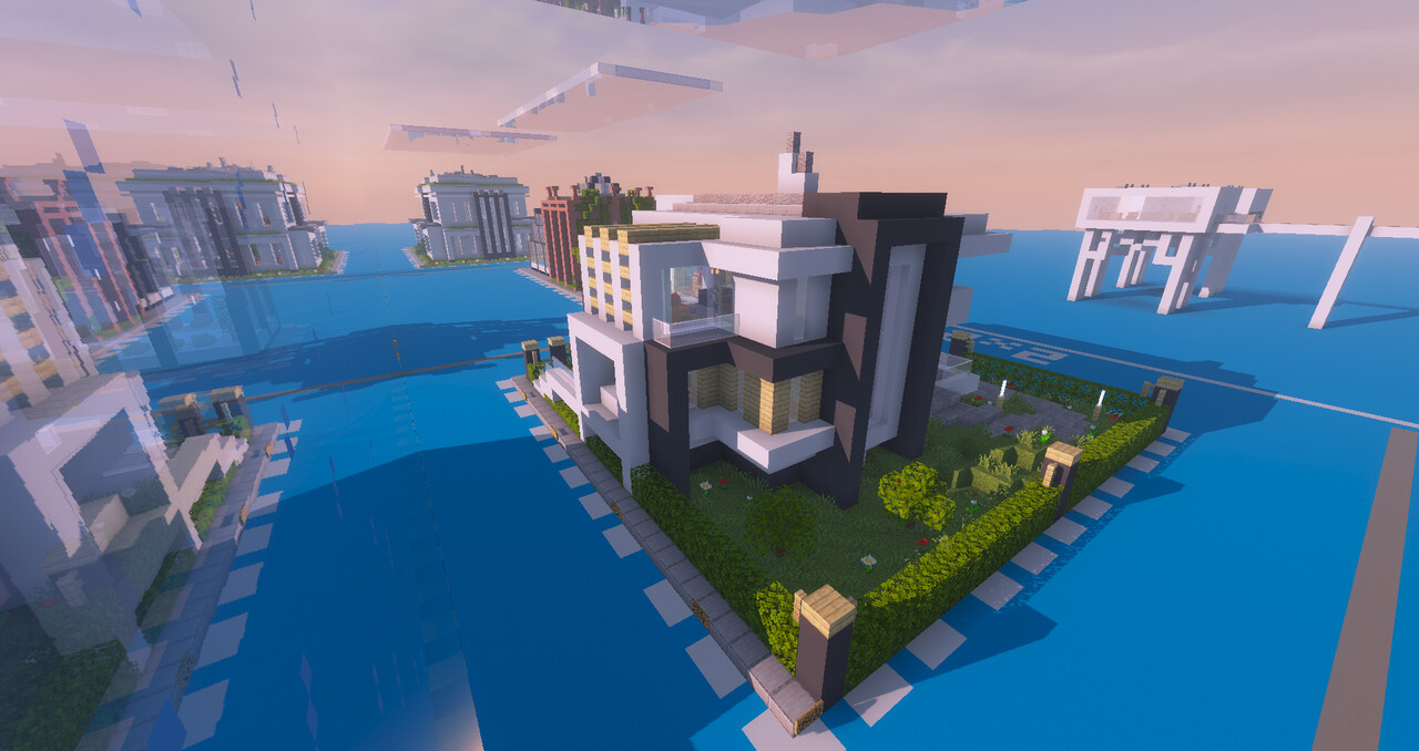 6 Modern Metropolis Builds Minecraft Map