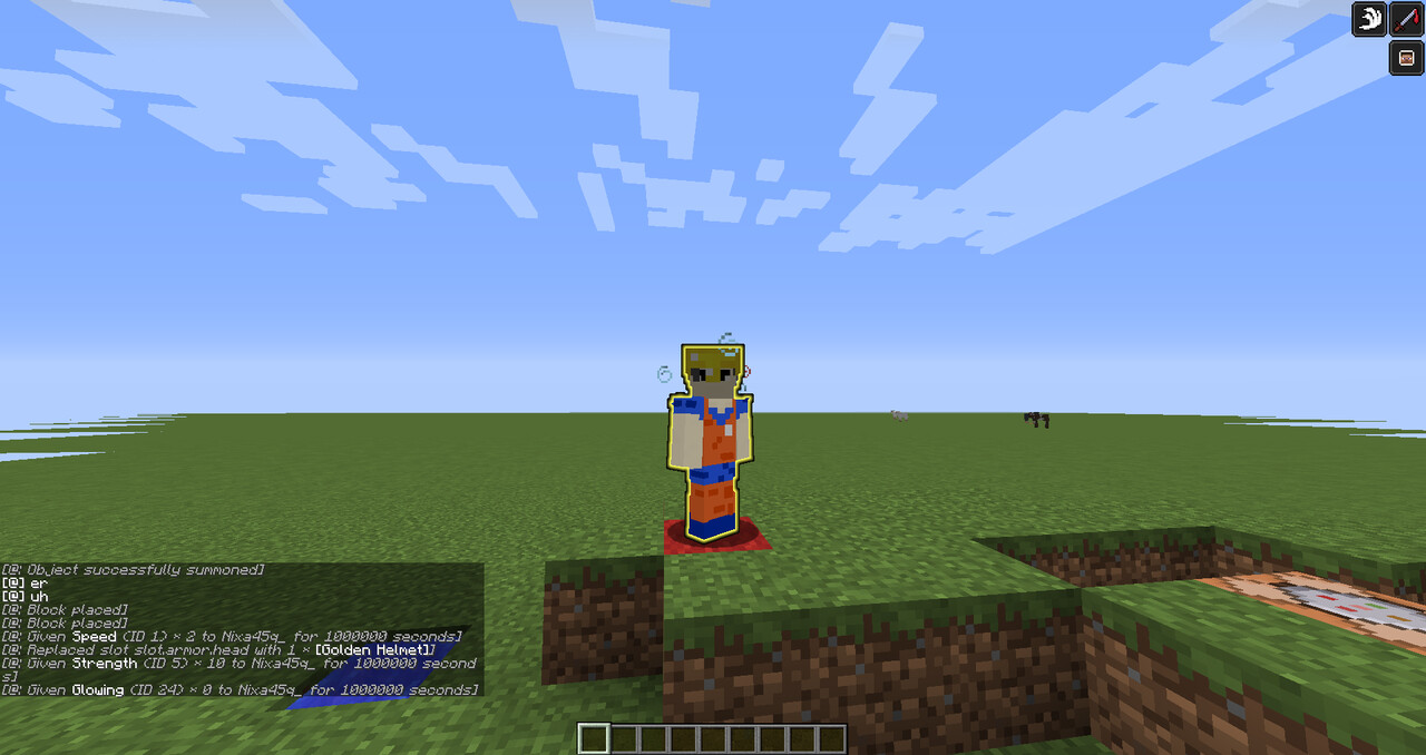 Super Saiyan Transformation Command Minecraft Map