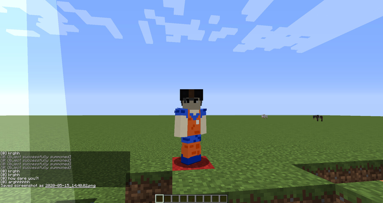 Super Saiyan Transformation Command Minecraft Map