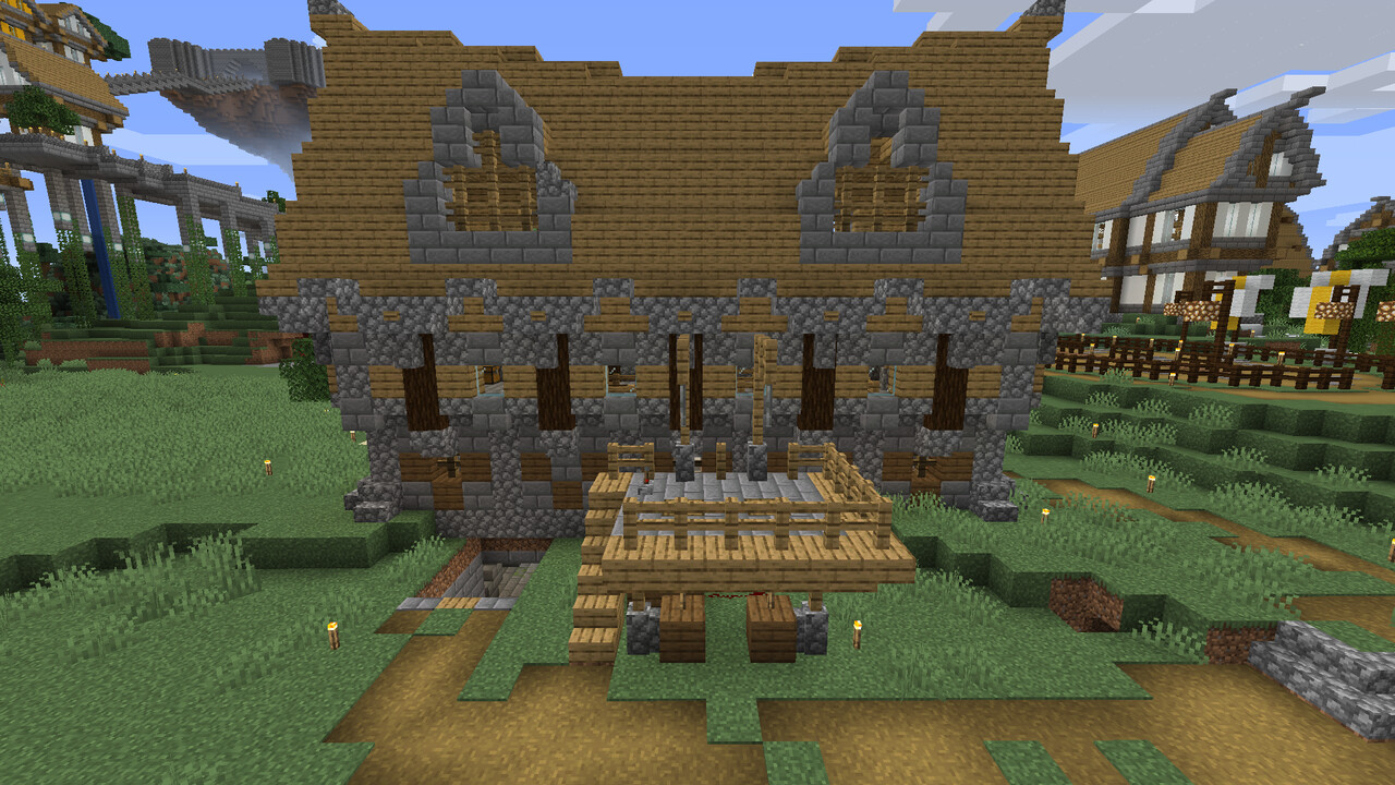 Unser Kleines Dorf Minecraft Map