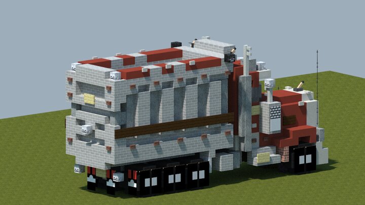 Peterbilt 379 Tri axle dump truck [With Dowload] Minecraft Map