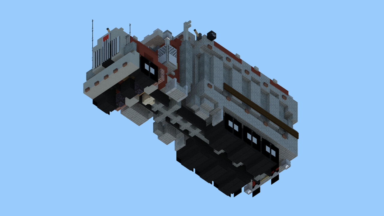 Peterbilt 379 Tri axle dump truck [With Dowload] Minecraft Map