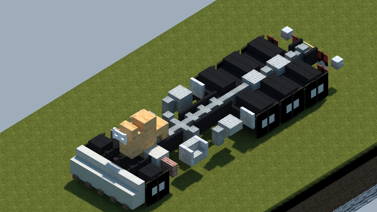 Peterbilt 379 Tri axle dump truck [With Dowload] Minecraft Map