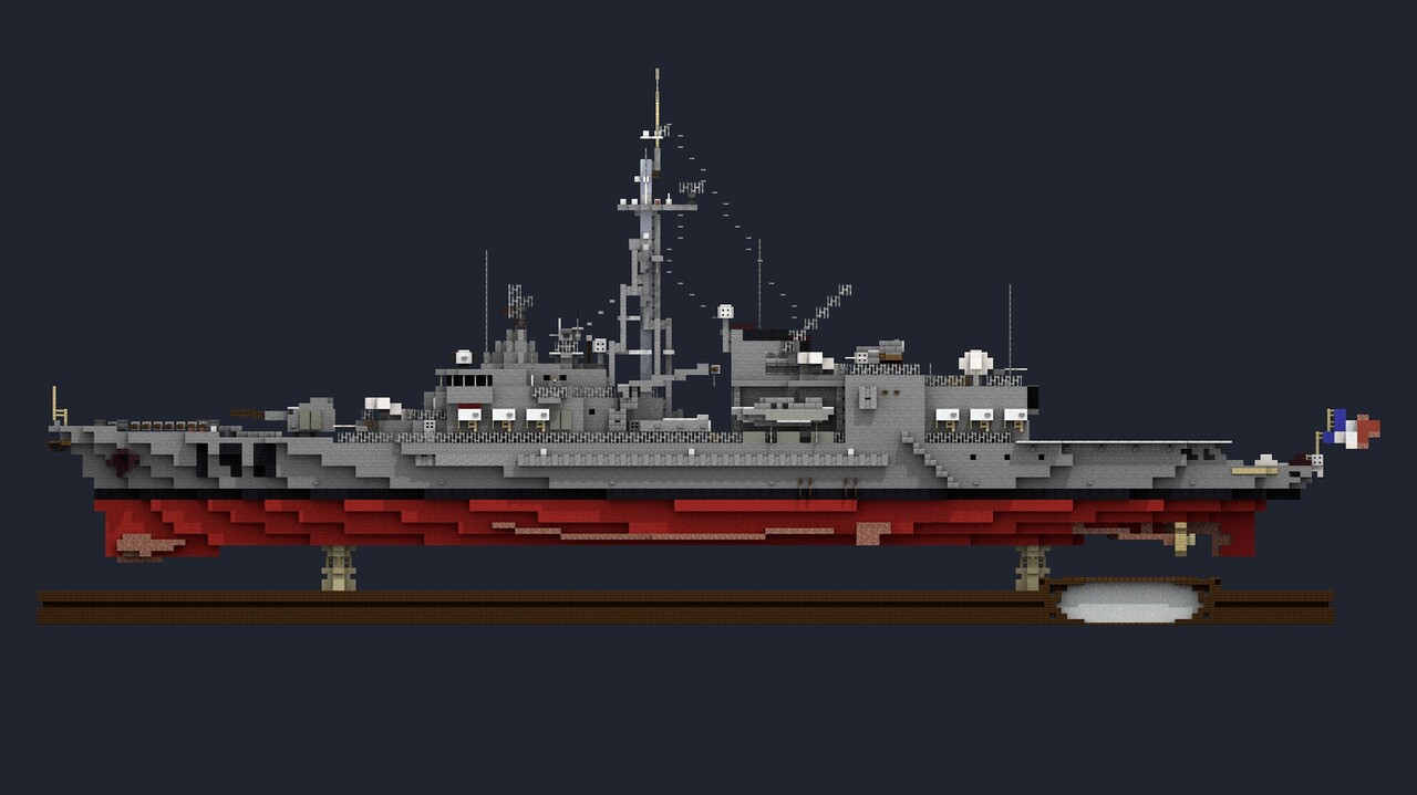 French 'Verdun' class | 80's Anti-Submarine fictionnal frigate at [1:1 ...