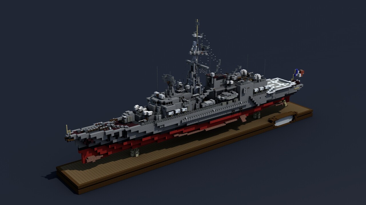 French 'Verdun' class | 80's Anti-Submarine fictionnal frigate at [1:1 ...