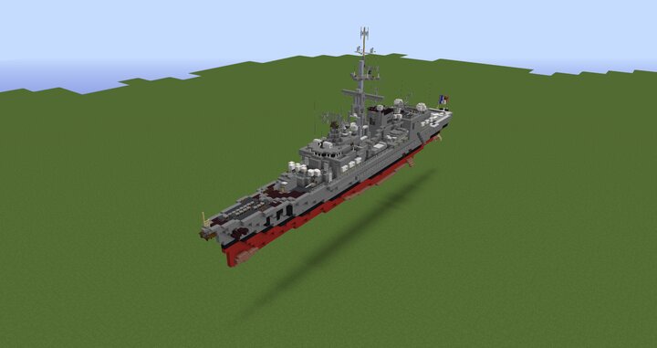 French 'Verdun' class | 80's Anti-Submarine fictionnal frigate at [1:1 ...